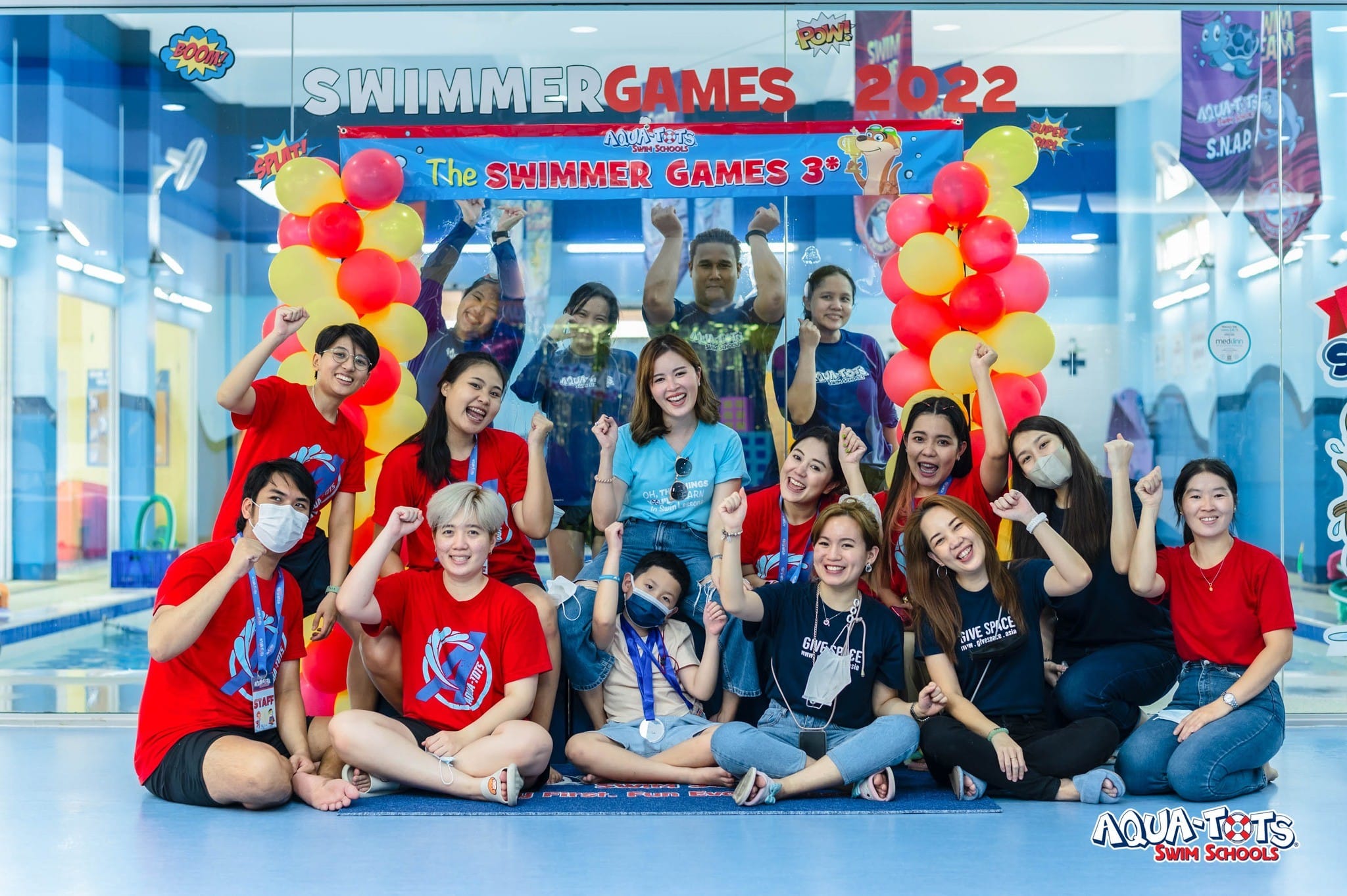 Swimmer Games - AQUA-TOTS